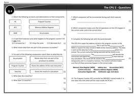 OCR 9-1 GCSE Computing - Computer Systems Architecture | Teaching Resources