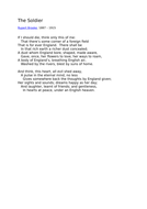 The Soldier by Rupert Brooke - Poem Analysis - Eduqas Poetry Anthology ...