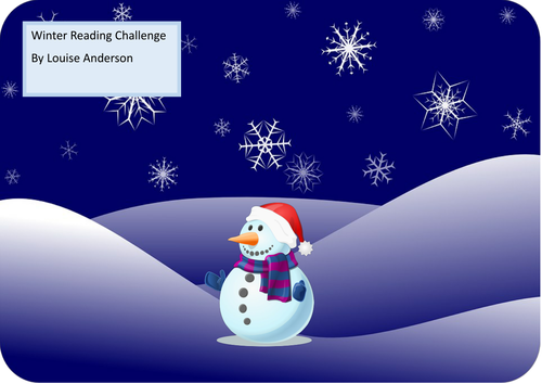 Winter reading challenge for holidays | Teaching Resources