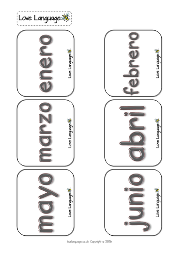 Spanish numbers 1-31, age and birthday vocabulary cards | Teaching ...