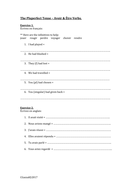 The pluperfect Tense / Le plus que parfait in French - a complete guide ...