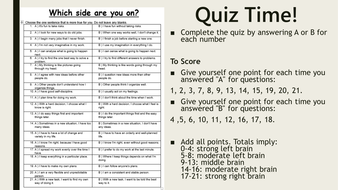 LATERALISATION & SPLIT BRAIN - Full Lesson - AQA Psychology ...