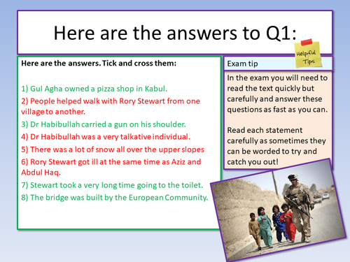 AQA Paper 2 Section A Q2 and Q3 | Teaching Resources