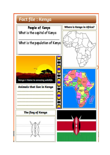 A unit of work on Africa | Teaching Resources
