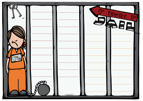 WORD JAIL CARDS FOR DISPLAY BULLETIN BOARD & WORD MAT | Teaching Resources