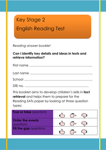 SATs English Reading Test Prep - Information Retrieval | Teaching Resources