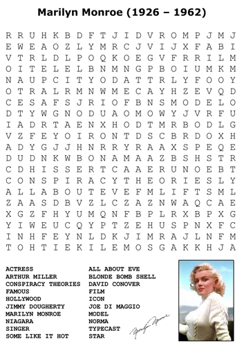 The Top 10 Most famous People of all time Word Search Pack | Teaching ...