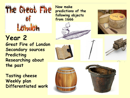 Great Fire of London Year 2 History | Teaching Resources
