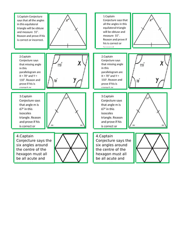 Angles REASONING - PROVE IT Lesson Pack | Teaching Resources