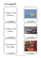 Art and French: Colours, shapes and features | Teaching Resources