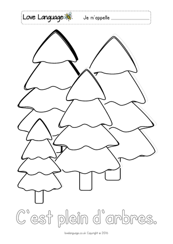 Art and French: colouring posters | Teaching Resources