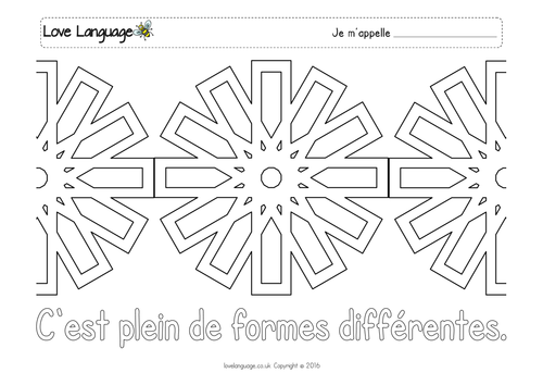 Art and French: colouring posters | Teaching Resources