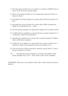 Hooke's Law (spring constant) | Teaching Resources