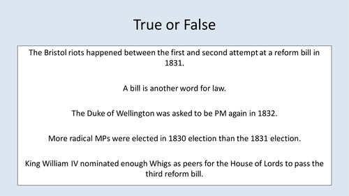 Britain Demcracy Protest and Reform 1785-1870 | Teaching Resources