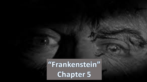 AQA GCSE Literature "Frankenstein" lessons - part 1 | Teaching Resources