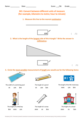 KS2: Measures - Length | Teaching Resources