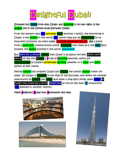 Travel Brochure Writing! | Teaching Resources