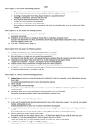 Holes by Louis Sachar comprehension questions by chapter | Teaching ...