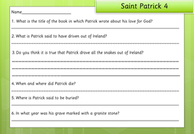 Saint Patrick's Day | Teaching Resources