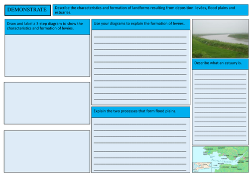 GCSE GEOGRAPHY AQA 9-1 River Landscapes in the UK SoW | Teaching Resources