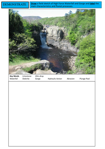 GCSE GEOGRAPHY AQA 9-1 River Landscapes in the UK SoW | Teaching Resources