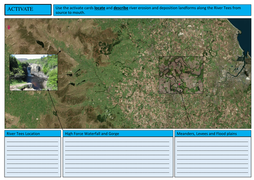 GCSE GEOGRAPHY AQA 9-1 River Landscapes in the UK SoW | Teaching Resources