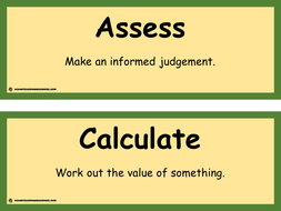 GCSE - AQA Geography - Command Words | Teaching Resources