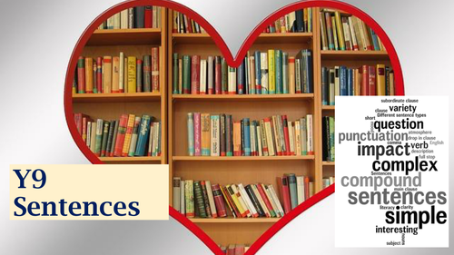 KS3 SENTENCES LESSONS with self-assessment stickers | Teaching Resources