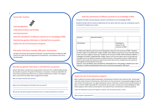 Key stage 3 science learning mats | Teaching Resources