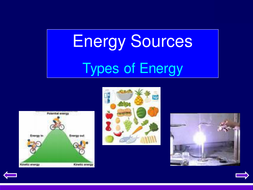 Year 7 Physics - Energy Resources topic | Teaching Resources