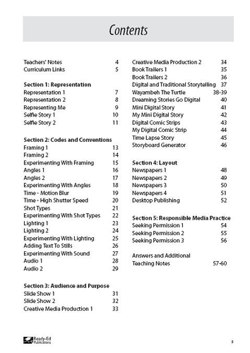 Media Arts: Years 3 - 4 (Australian E-book) | Teaching Resources