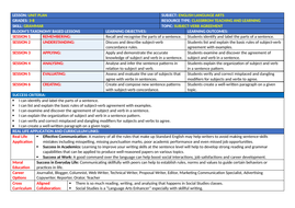 SUBJECT-VERB AGREEMENT: LESSON PLAN AND RESOURCES | Teaching Resources