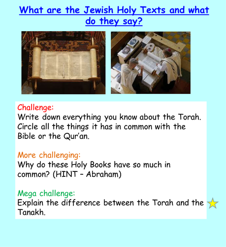 Judaism UNIT | Teaching Resources
