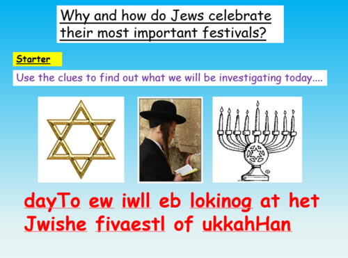 Judaism UNIT | Teaching Resources