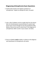 CLASSIFICATION & DIAGNOSIS OF SCHIZOPHRENIA - Full lesson (ppt ...