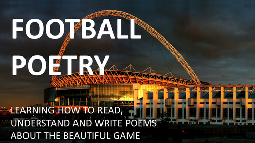 Football Poetry | Teaching Resources