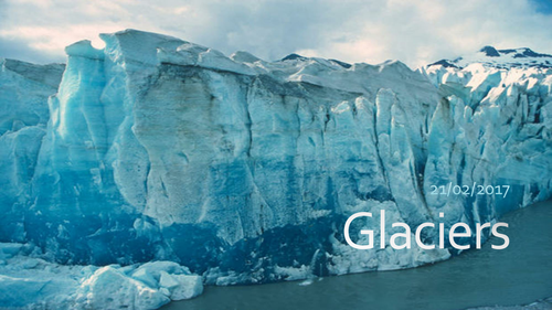 KS3 Glaciers lessons | Teaching Resources