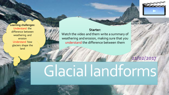 KS3 Glaciers lessons | Teaching Resources