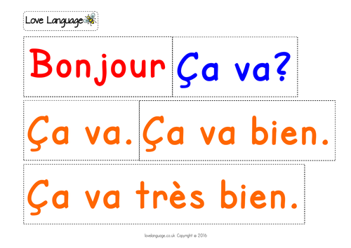 Greetings in French | Teaching Resources