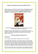 World War 2 - Waste and recycling | Teaching Resources