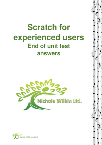 Scratch Test | Teaching Resources