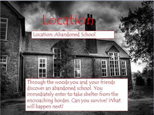Zombie Apocalypse - Diary Version | Teaching Resources