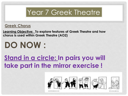 Year 7 / 8 Greek theatre and Mask | Teaching Resources