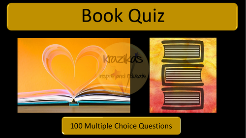 Book Quiz | Teaching Resources