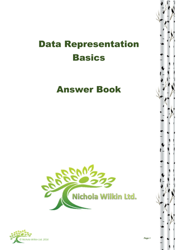 Data Representation Test | Teaching Resources
