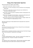 New GCSE AQA 9-1: Energy Stores | Teaching Resources