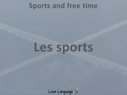 Sports in French PowerPoint | Teaching Resources