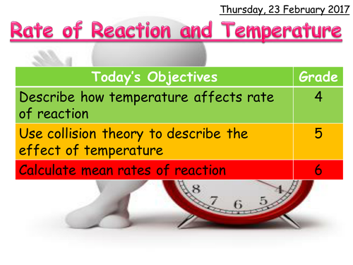 AQA Trilogy 9-1. Rates of Reaction and Temperature | Teaching Resources
