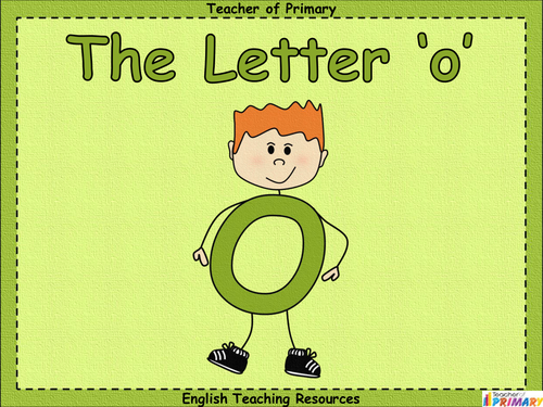 The Letter 'o' | Teaching Resources