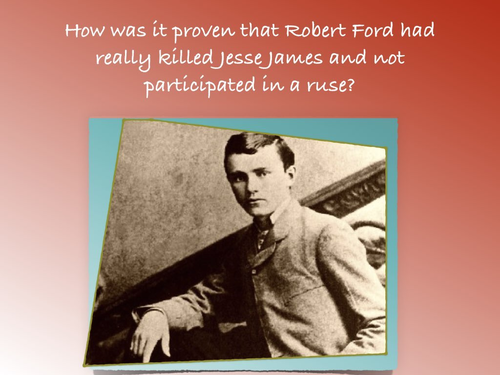 Jesse James ~ Confederate Quantrill Raider ~ Western Outlaw +Test ...